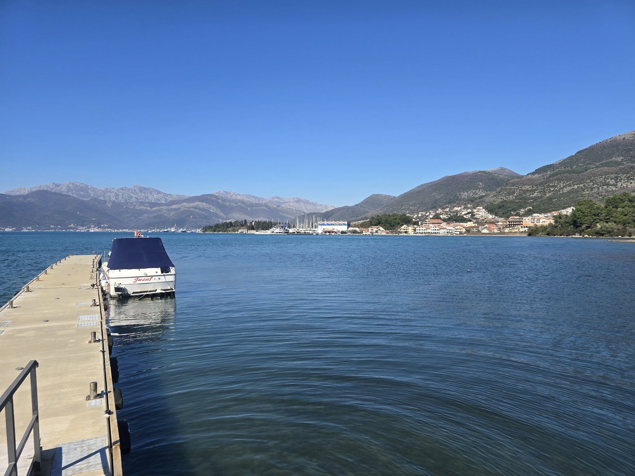 Tivat Airport have a boat dock | Vip travel Montenegro